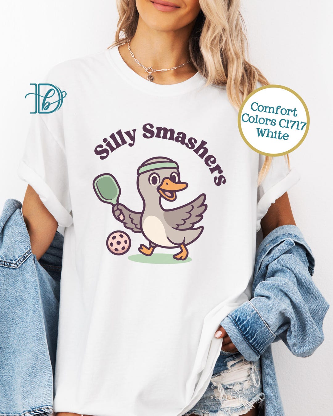 Silly Smashers Team Name, Silly Goose Mascot, Funny Pickleball Team ...