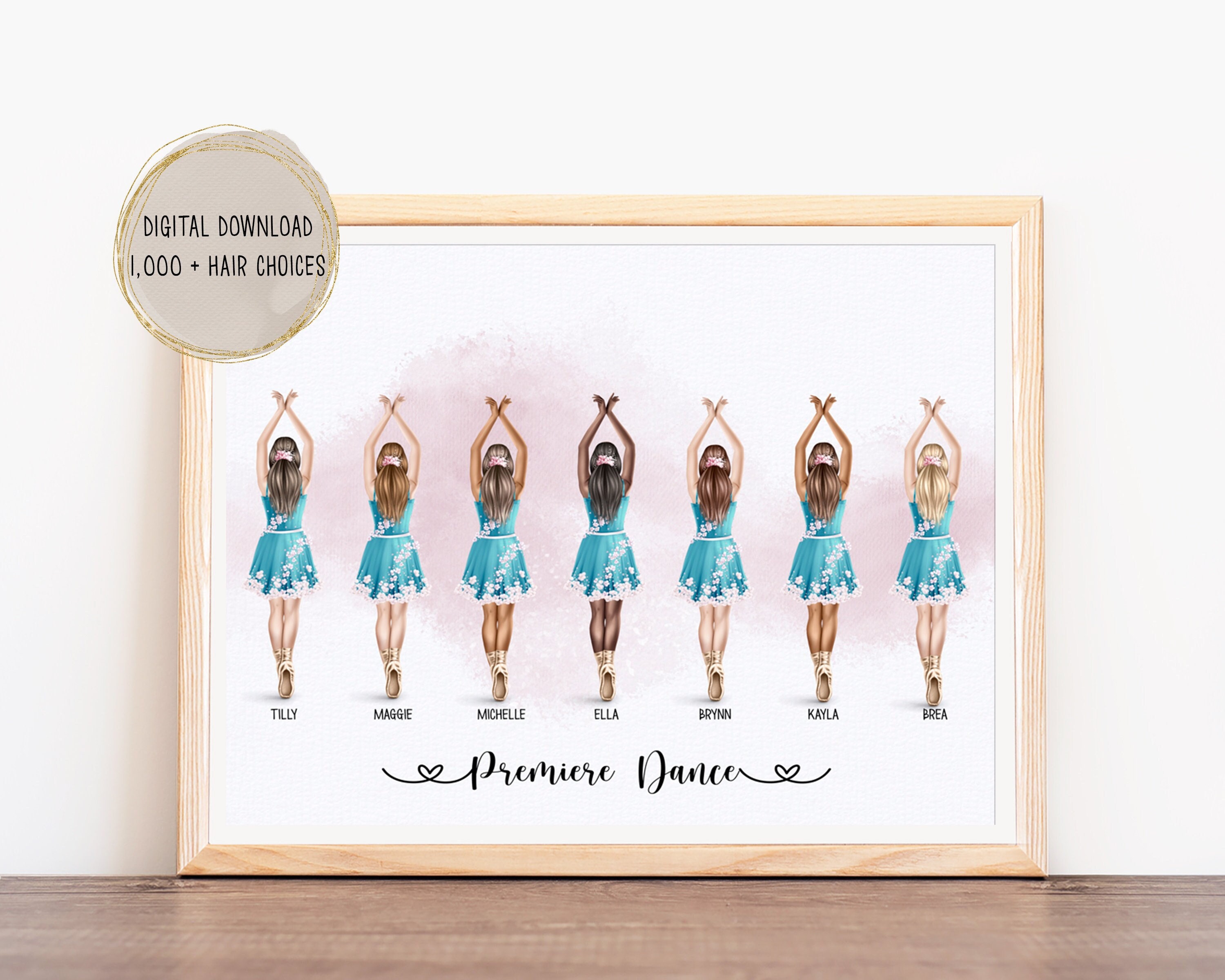 Custom Dance Team Gift, Custom Uniform, Dance Teacher Gift, Sport Team ...