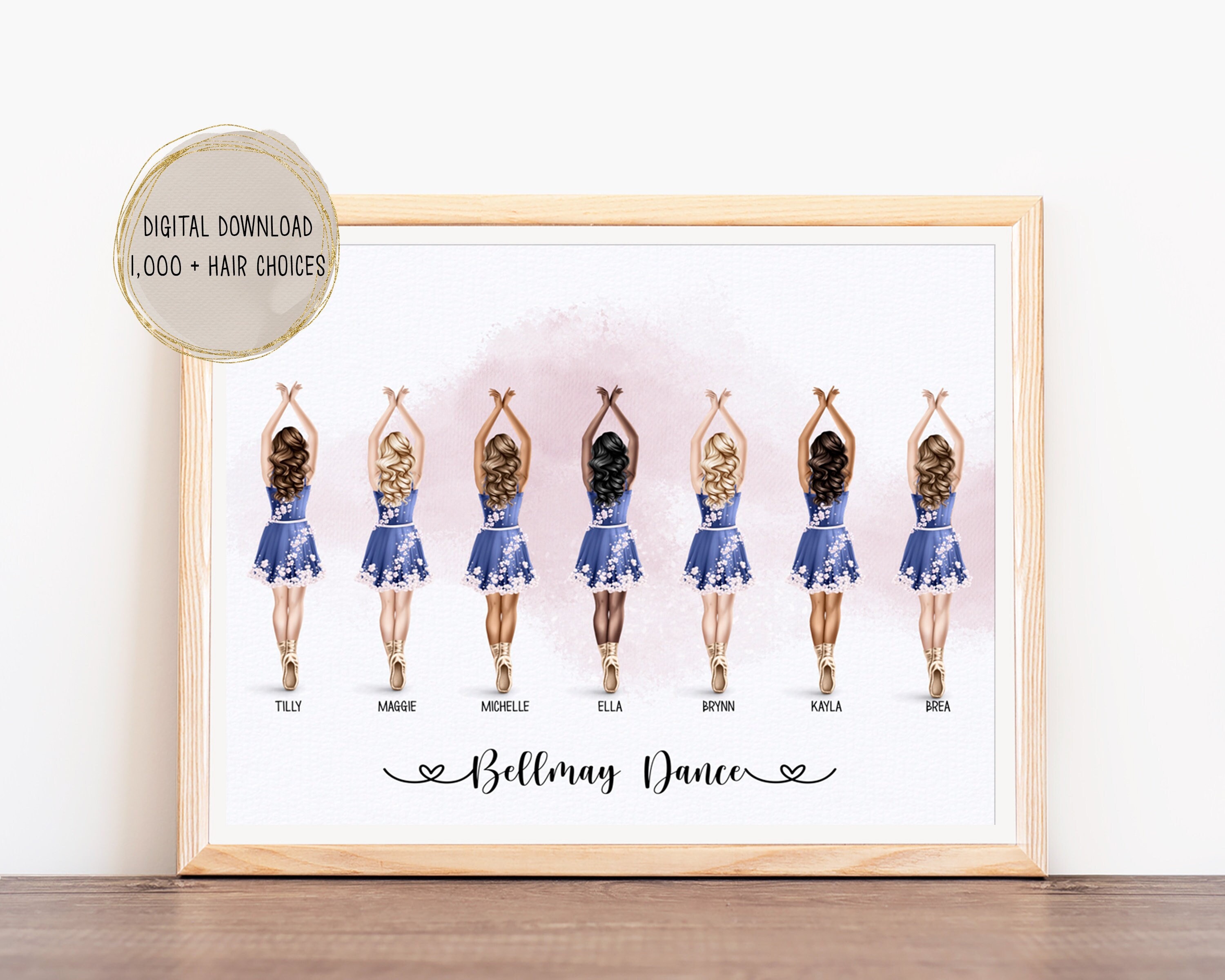 Custom Dance Team Gift, Custom Uniform, Dance Teacher Gift, Sport Team ...