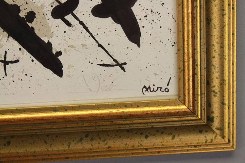 Joan Miro, Hand Signed, Artist's Proof (HC), Original Lithograph - Etsy