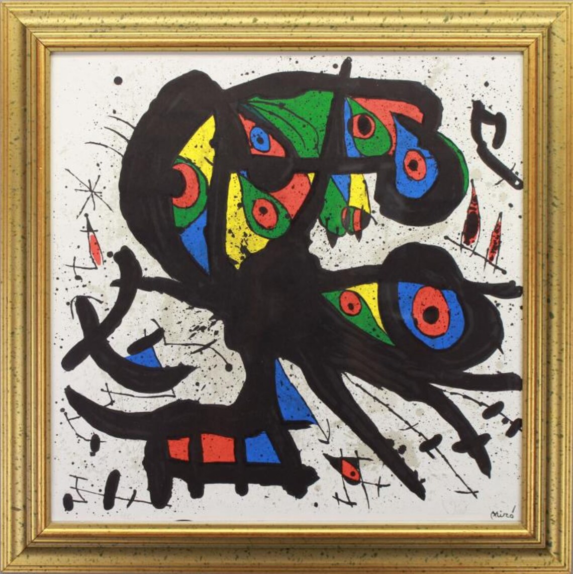 Joan Miro, Hand Signed, Artist's Proof (HC), Original Lithograph - Etsy