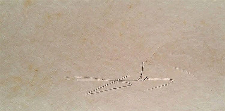 Salvador Dali Hand Signed Original Lithograph - Etsy