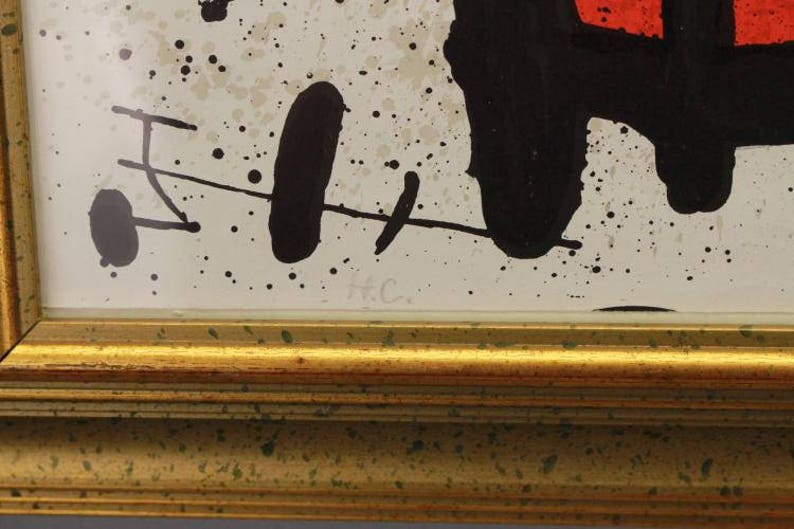 Joan Miro, Hand Signed, Artist's Proof (HC), Original Lithograph - Etsy