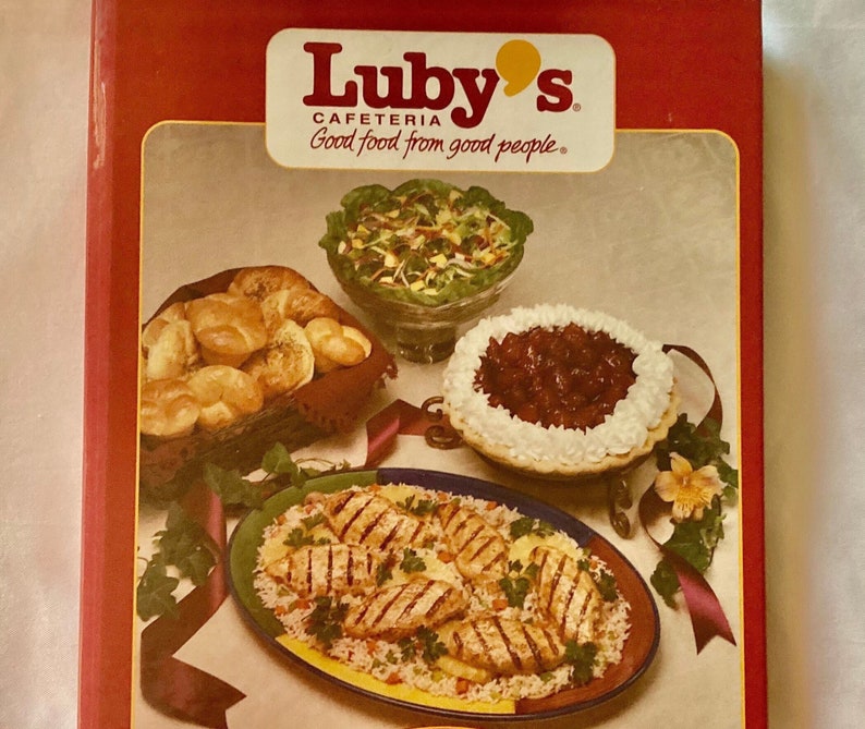 Lubys Cafeteria 50th Anniversary Recipe Collection, Vintage - Etsy