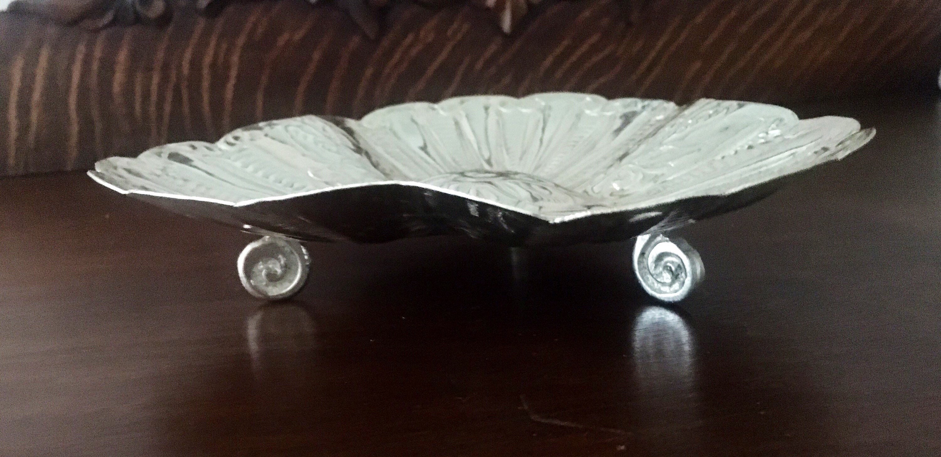 Taneez of Pakistan Trinket Dish Trinket Tray Silverplated - Etsy