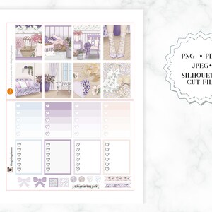 PRINTABLE PLANNER Sticker, Home Printable Stickers, Erin Condren Weekly ...