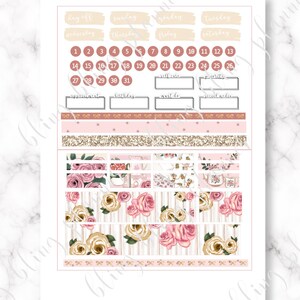 FARM HOUSE Planner STICKERS, Spring Printable Sticker, Spring Farm ...