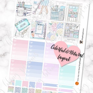 TIDY UP PLANNER Stickers, Printable Planner Printable, House Cleaning ...