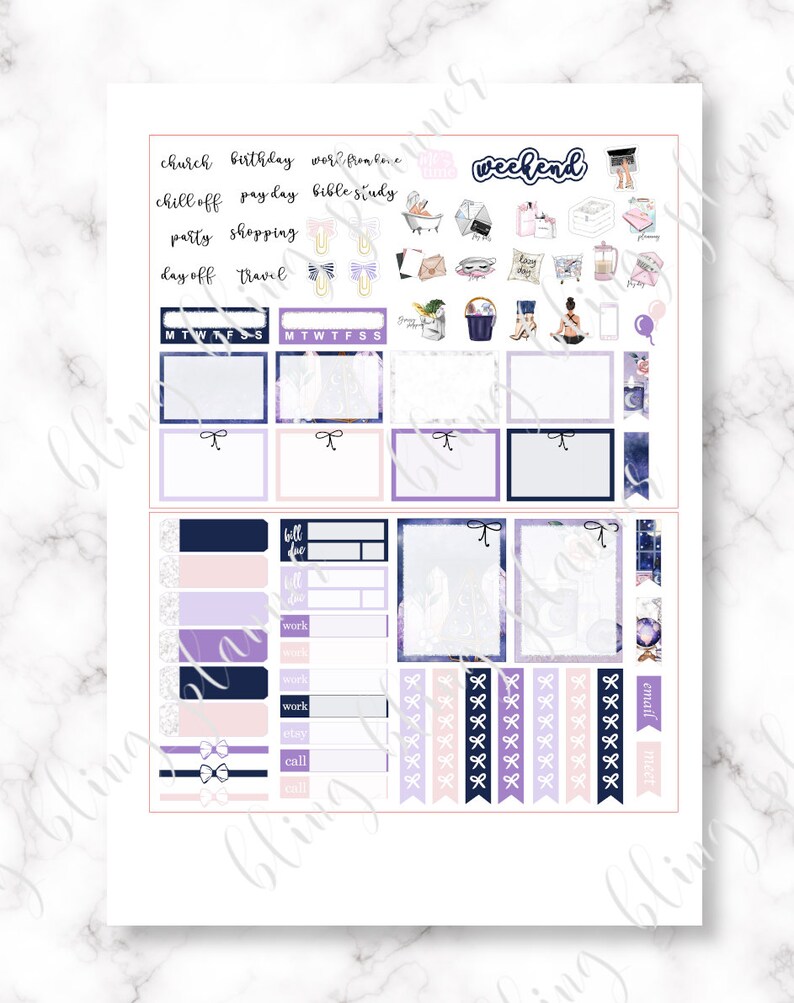 ME TIME Planner Stickers, RELAX Printable Planner Sticker, Planner ...