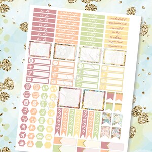 EASTER PLANNER STICKERS Printable, April Planner Stickers, Printable ...