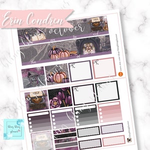OCTOBER MONTHLY KIT Printable, Monthly Planner Kit, October Bundle Kit ...