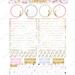 PRINTABLE NOTE PAGE Sticker, Easter Note Page, April Monthly View ...