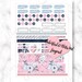 WINTER PRINTABLE PLANNER Stickers, Winter Snow Printable Kit, Let It ...