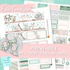 JULY MONTHLY VIEW Printable, July Planner Kit, Summer Monthly View ...