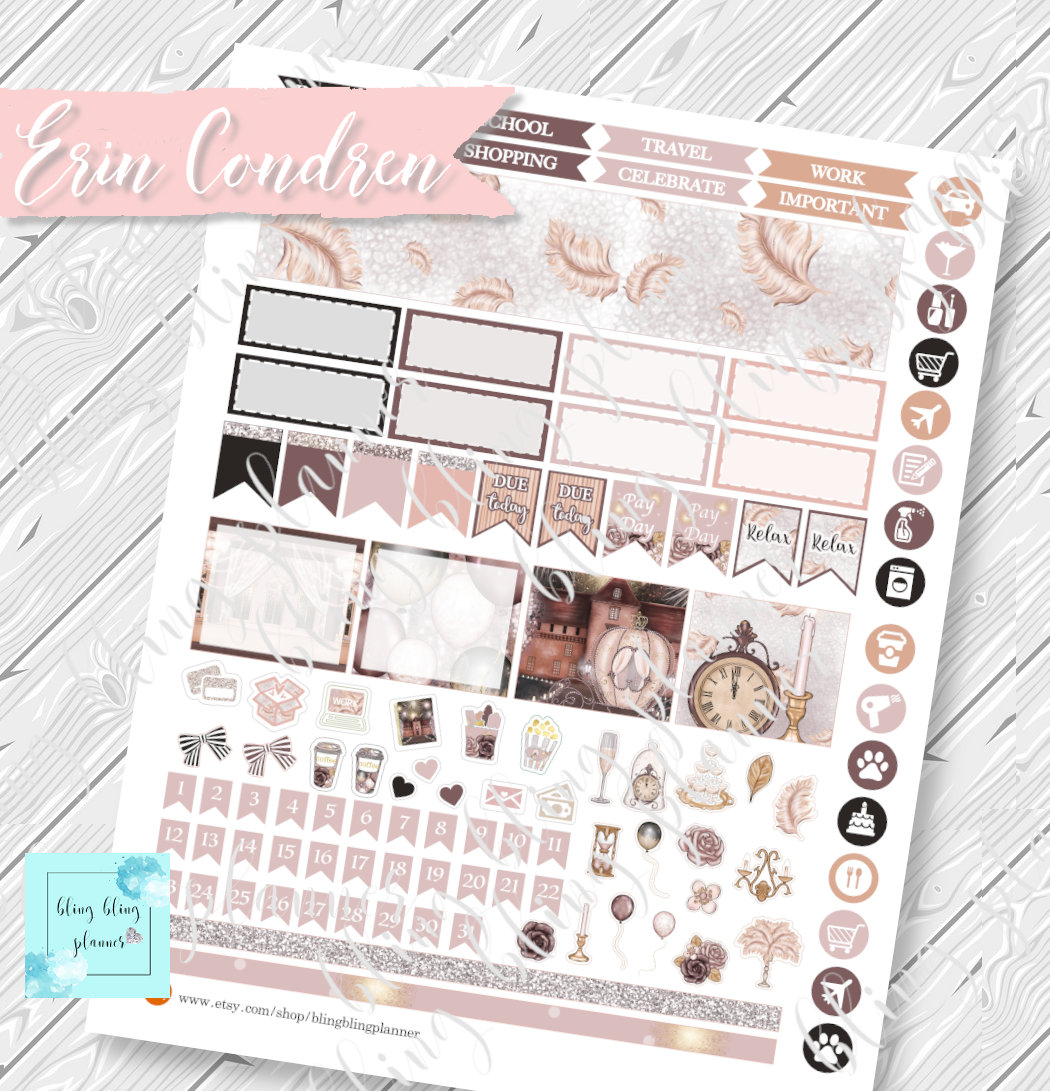 JANUARY MONTHLY STICKERS, Printable January Monthly, January 2021 ...