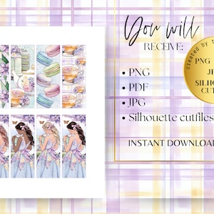 SPRING PRINTABLE Planner Sticker for Erin Condren Weekly Sticker Kit ...