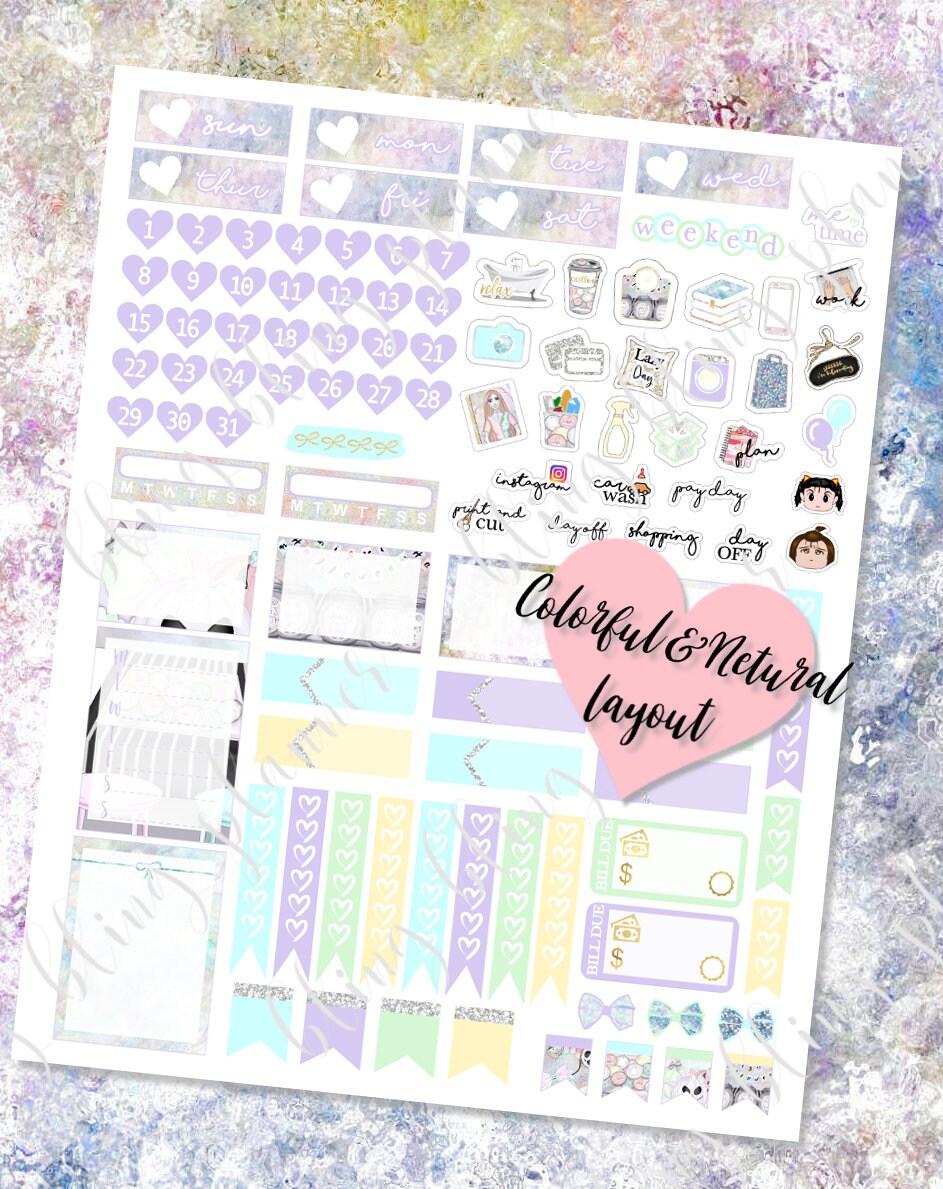 HALLOWEEN PLANNER Stickers PRINTABLE Printable Planner - Etsy