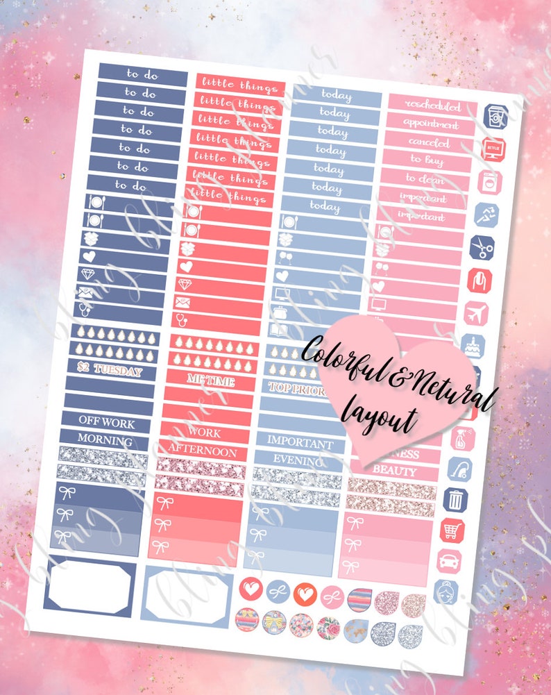 TRAVEL PLANNER STICKERS Printable Vacation Planner Stickers - Etsy