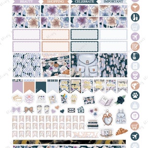 SEPTEMBER MONTHLY VIEW, Back to School Monthly Kit, Printable Planner ...