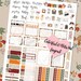 THANKSGIVING PLANNER STICKERS Thanksgiving Printable Planner - Etsy