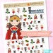 PRINTABLE Cute PRINCESS STICKERS, Princess Anna Stickers, Mulan ...