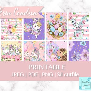 EASTER PLANNER STICKERS, Printable Planner Stickers, Buddy Planner ...