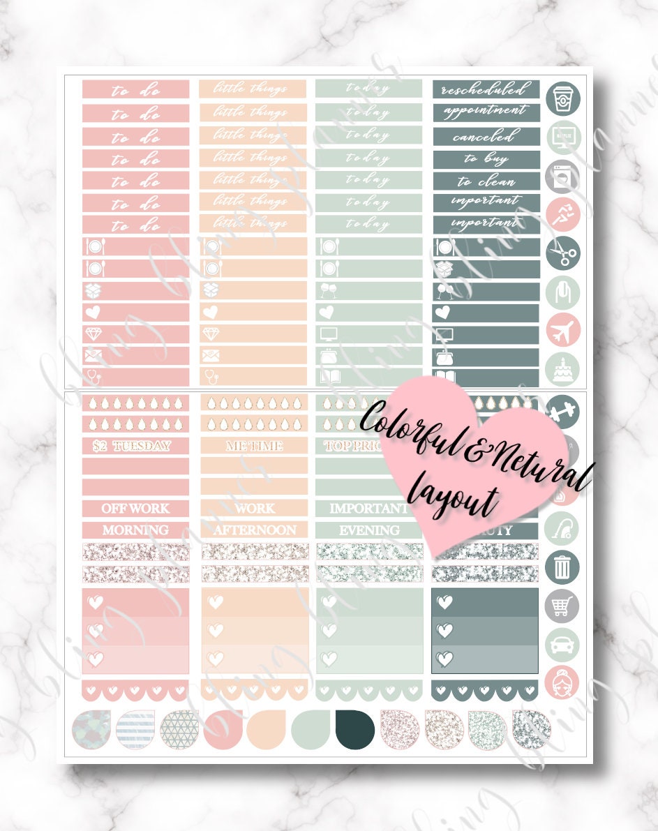 COOKING PRINTABLE Planner STICKERS, Bakery Planner Sticker, Stay Home ...