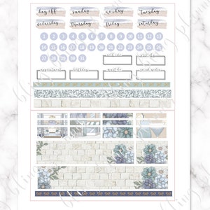 TRAVEL Printable PLANNER STICKER, Vacation Planner Sticker, Printable ...