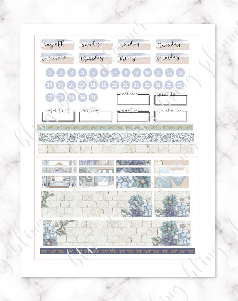 TRAVEL Printable PLANNER STICKER Vacation Planner Sticker | Etsy