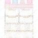 PRINTABLE NOTE PAGE Sticker, Easter Note Page, April Monthly View ...