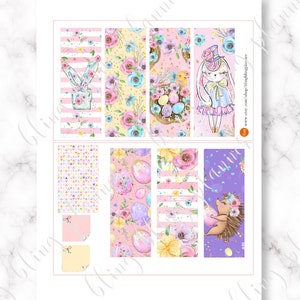 EASTER PLANNER STICKERS, Printable Planner Stickers, Buddy Planner ...
