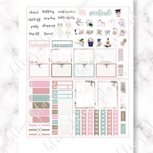 PRAY PRINTABLE PLANNER Stickers, Faith Planner Kit, Christian Planner ...