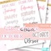 PRINTABLE MONTH STICKERS, Month Script Planner Stickers, October ...