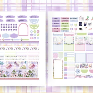 SPRING PRINTABLE Planner Sticker for Erin Condren Weekly Sticker Kit ...
