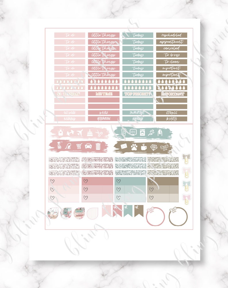 PRAY PRINTABLE PLANNER Stickers, Faith Planner Kit, Christian Planner ...