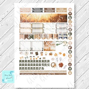 NOVEMBER MONTHLY KIT Printable, November Monthly View, Fall Monthly ...