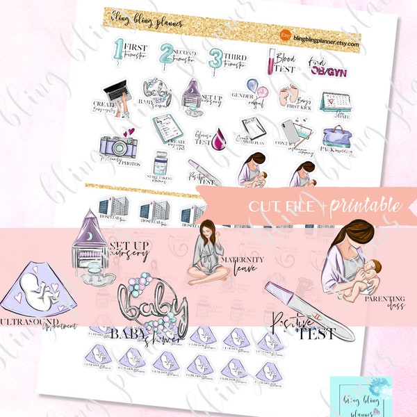 Mom Planner Stickers - Etsy