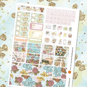 EASTER PLANNER STICKERS Printable, April Planner Stickers, Printable ...