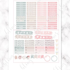 PRAY PRINTABLE PLANNER Stickers, Faith Planner Kit, Christian Planner ...