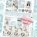 WINTER PRINTABLE PLANNER Stickers, Winter Snow Printable Kit, Winter ...