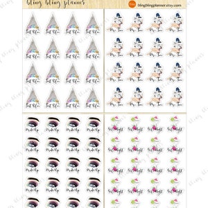 DAILY PLANNER DECO Stickers, Functional Deco, Planning Sticker Set ...