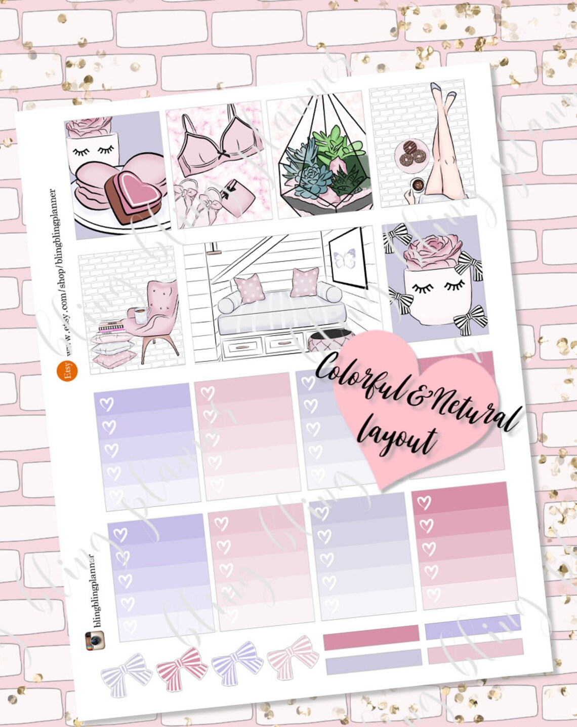 RELAX PLANNER STICKERS Printable, Weekly Planner Kit Printable ...