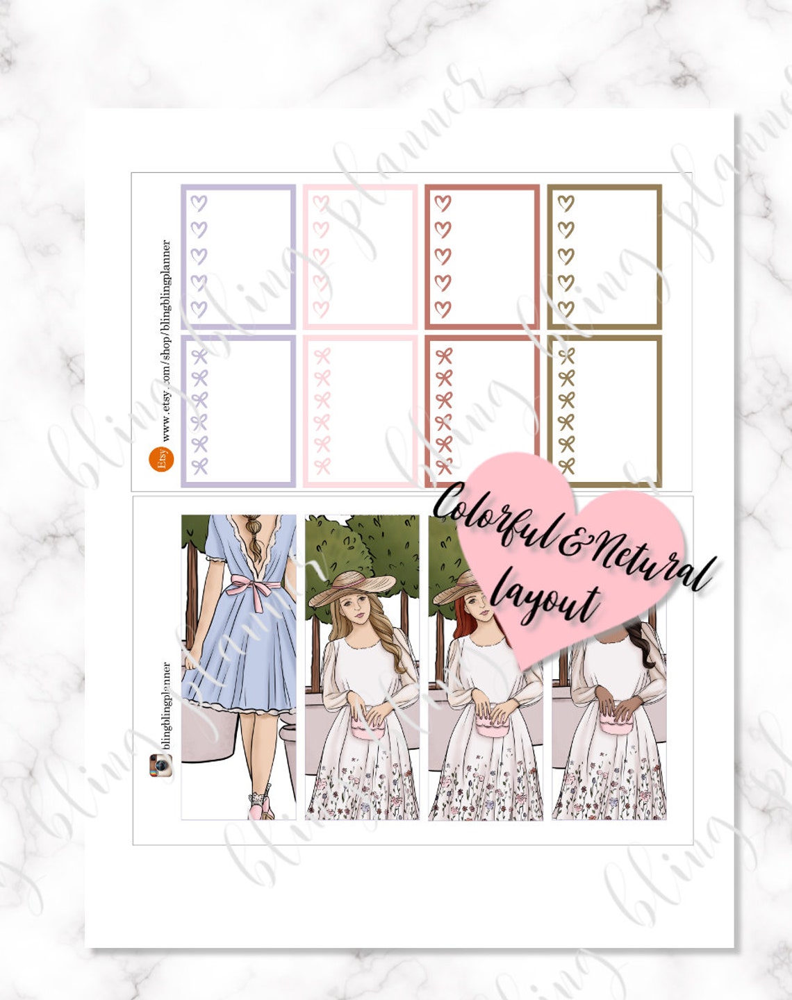 TEA PARTY PLANNER Stickers, Spring Planner Stickers, Afternoon Tea ...