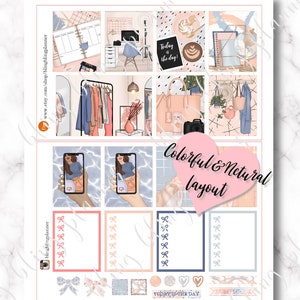 Blogger PLANNER STICKER, Printable Planner Stickers, Youtuber Sticker ...