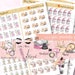 BEAUTY PLANNING Functional STICKERS Self Care Printable | Etsy