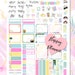 HAPPY PLANNER PRINTABLE, Beach Happy Planner Stickers, Beachside ...