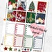 HOLIDAY PLANNER STICKERS, Printable Christmas Planner Stickers, Holiday ...