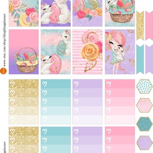 EASTER HAPPY PLANNER Printable Stickers, Printable Happy Planner ...