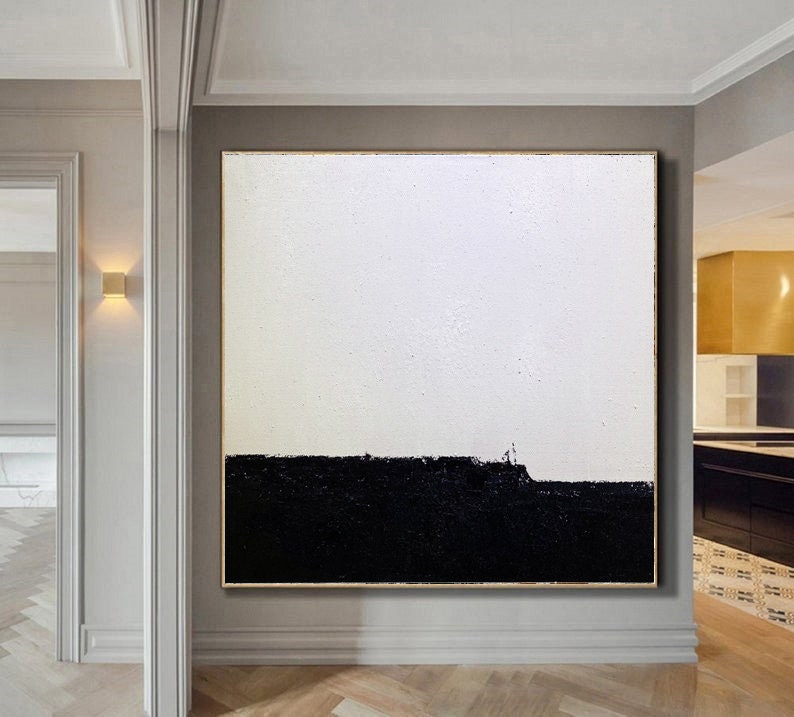 Original Square Abstract Oil Painiting Large Abstract Painting - Etsy