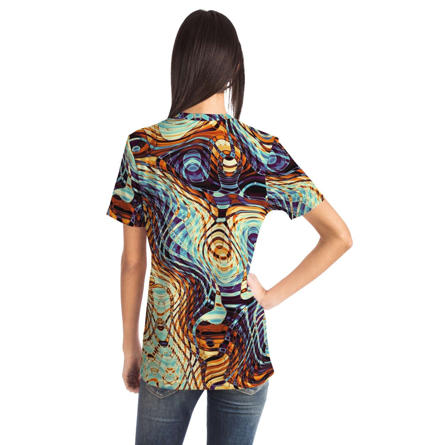 Abstract Shapes Strings Stripes Grunge Psychedelic Unisex - Etsy